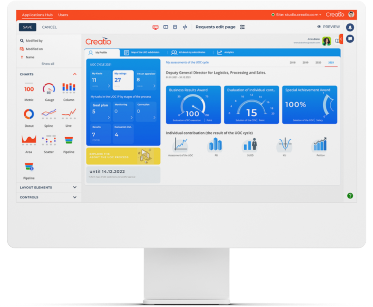 CRM Creatio — Marketing and Services No-Code Platform